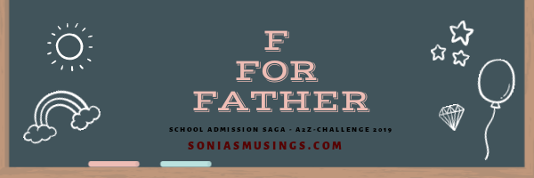 F for father – soniasmusings